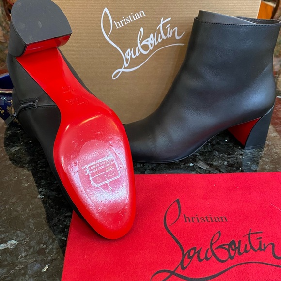 Christian Louboutin | Shoes | Christian Louboutin Turela 55 Booties ...